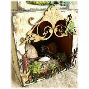 Art Deco & Nouveau Style Ornament 6 - MDF Wood Shape